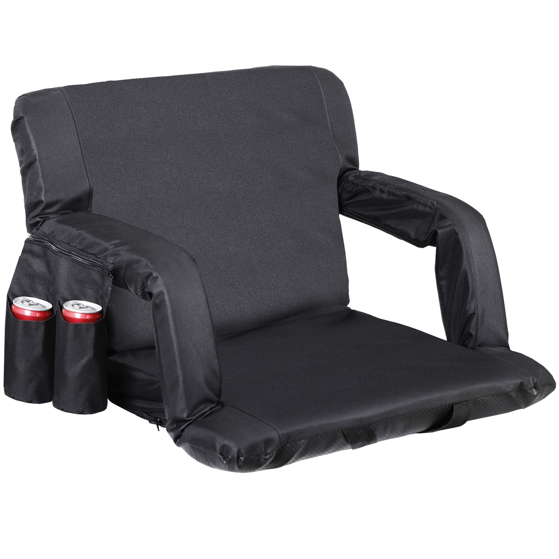 ZENY Stadium Seats Chairs for Bleachers or Benches - 6 Reclining ...