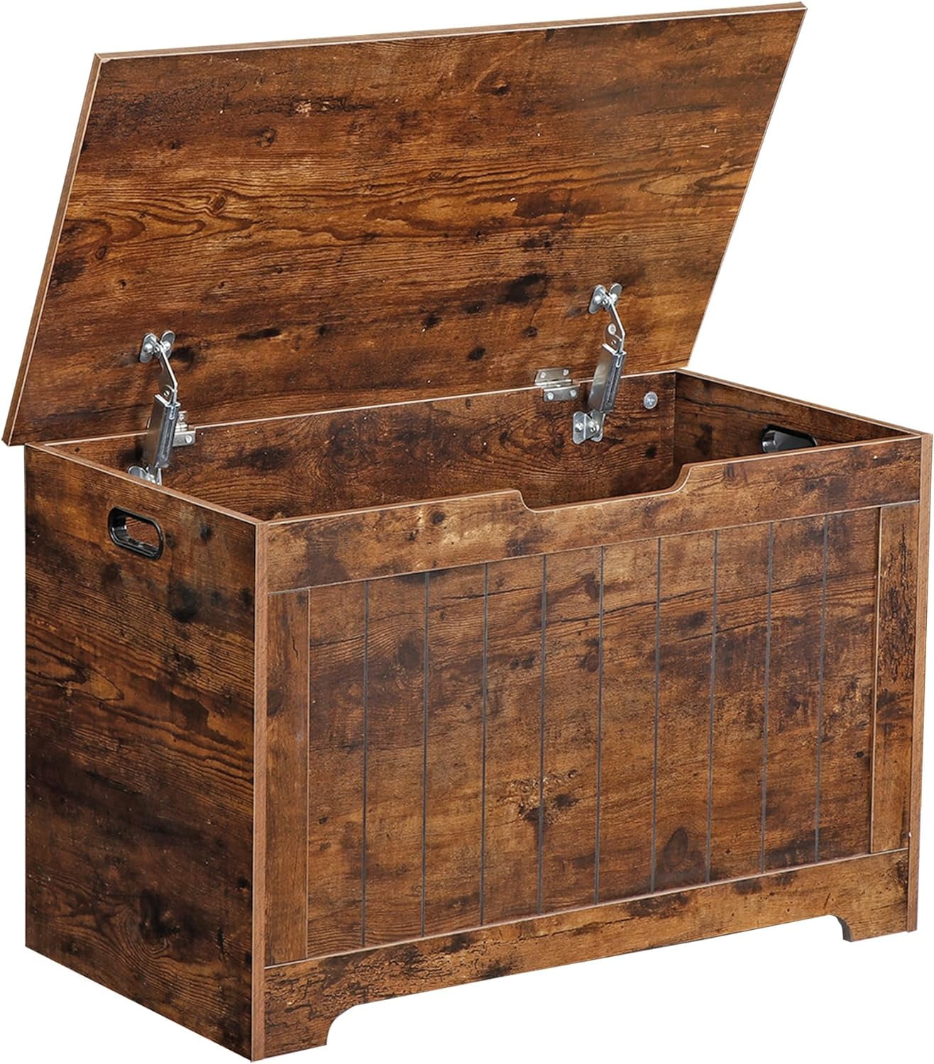 ZENY Storage Chest, Lift Top Storage Trunk, Entryway Shoe Bench, Wooden ...