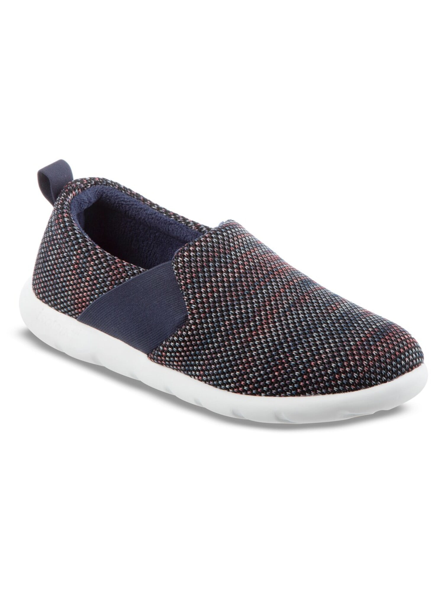 ZENZ BY ISOTONER Womens Navy Indoor/Outdoor Skid Resistant Lightweight ...