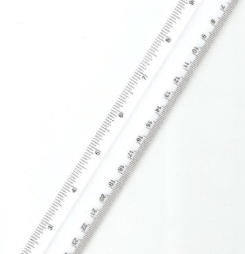 ZEONHAK 100 Pack 12 Inch Clear Rulers, 31cm Double Scale Plastic Transparent Ruler, Plastic ...