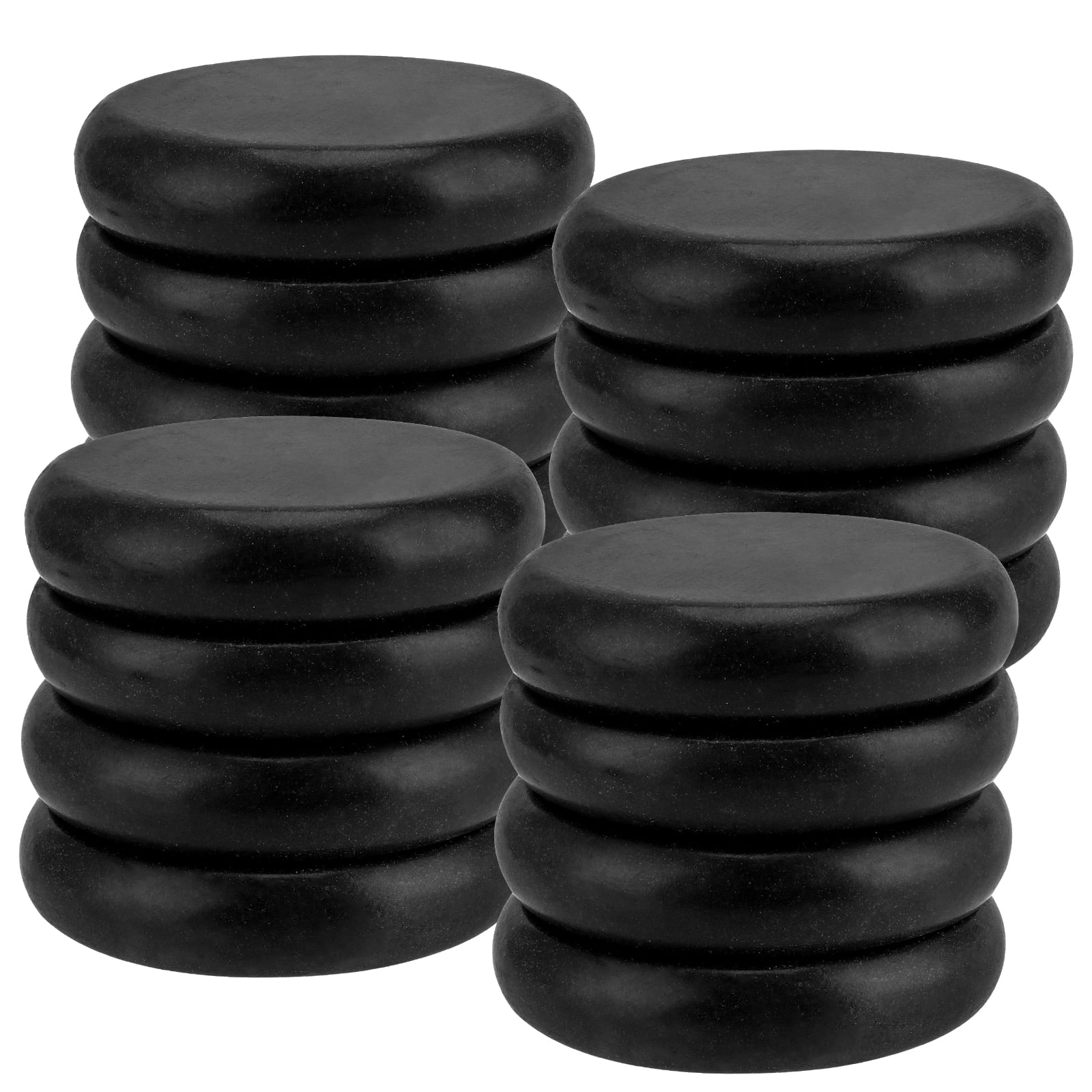 ZEONHAK 16 Pack 8cm Hot Massage Stones, Basalt Massage Stone, Heated ...