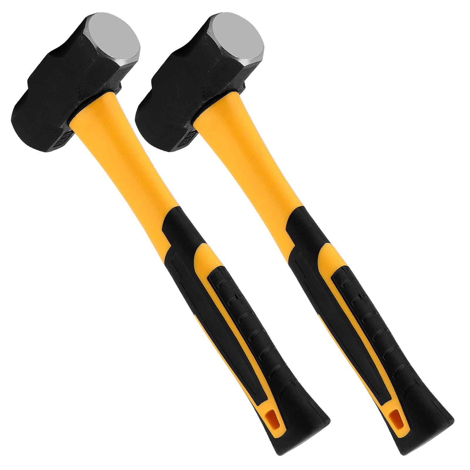 ZEONHAK 2 Pack 2lb Mini Sledge Hammer, 11 Inch Drilling Sledge Hammer ...