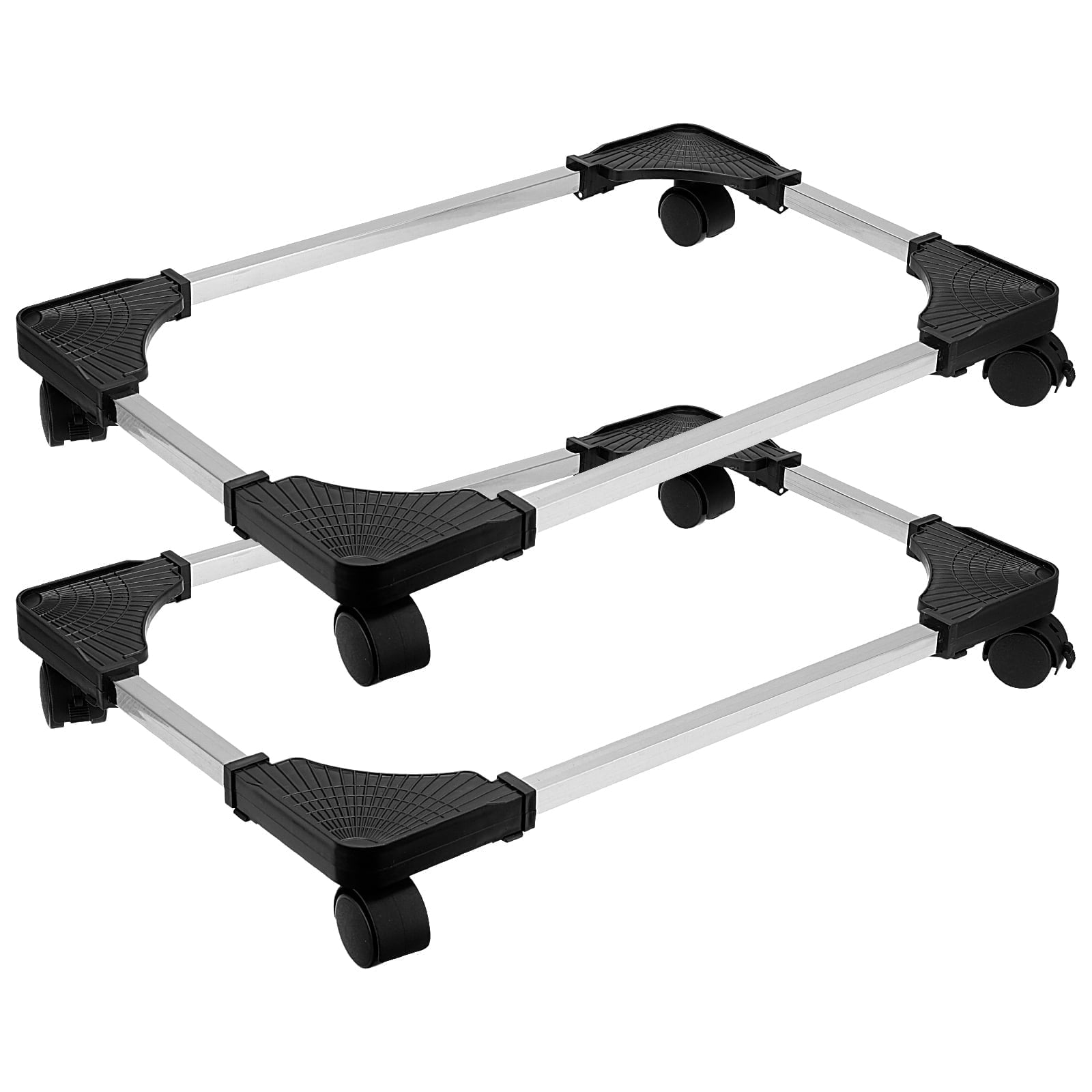 ZEONHAK 2 Pack 17 x 10 Inch Adjustable Furniture Dolly, CPU Stand with ...