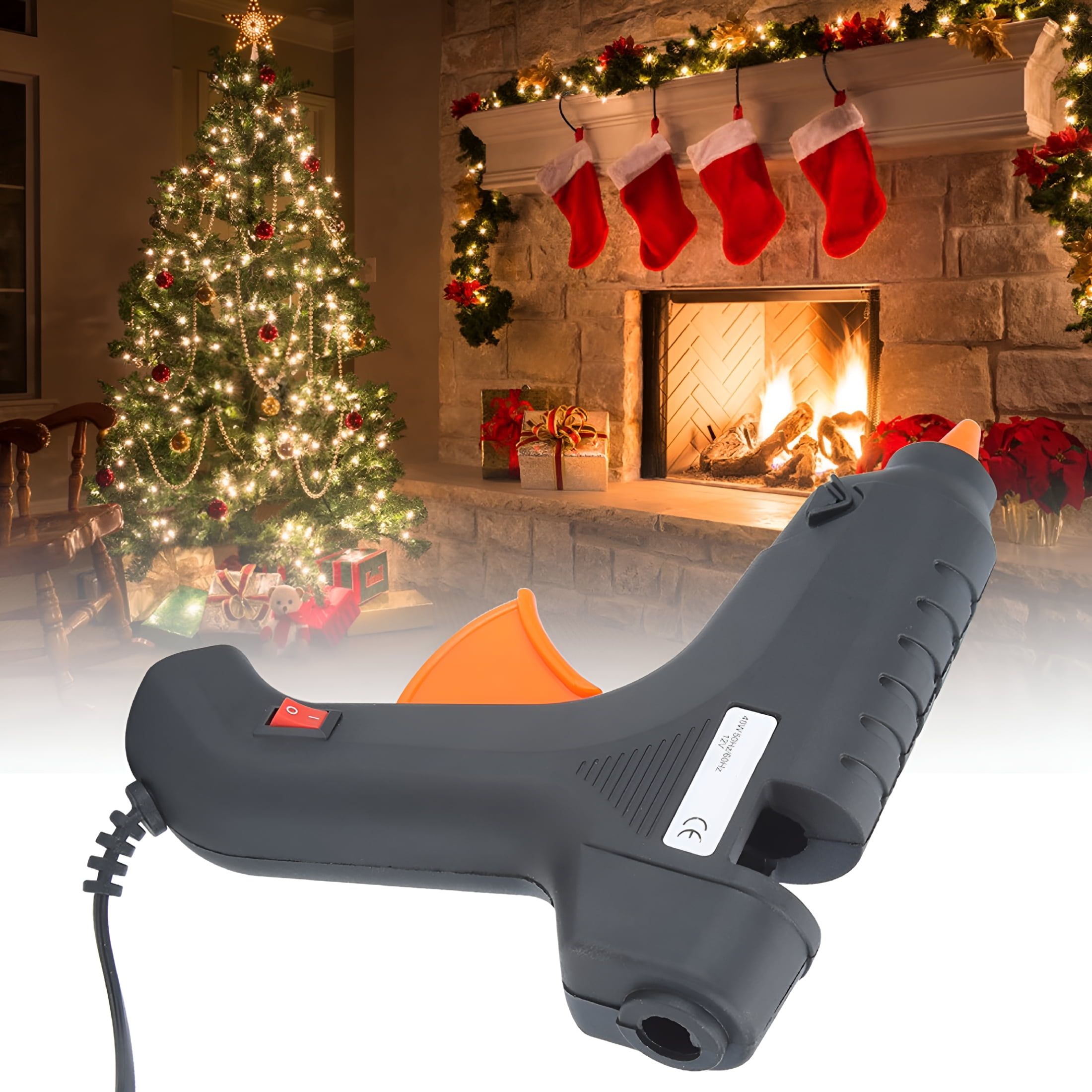 ZEPARO 12V 40W Electric Hot Melt Glue Gun DIY Art Crafts Heat Repair ...