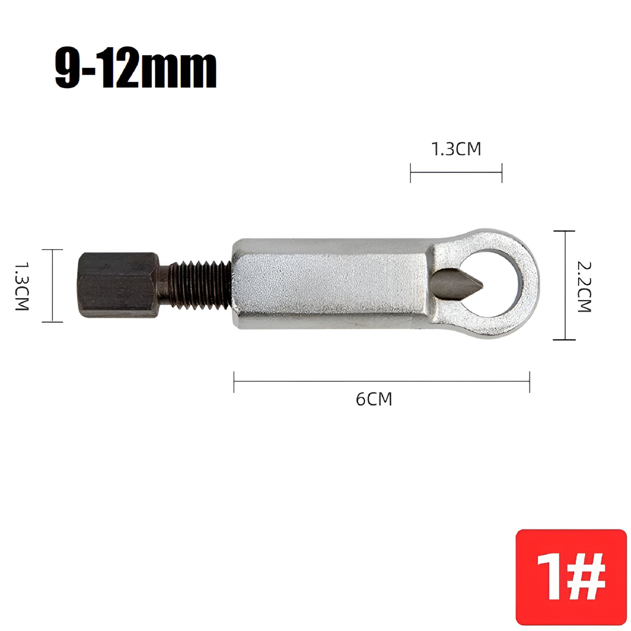 ZEPARO 9-27MM Broken Damaged Corroded Stuck Nut Remover Tool Splitter ...