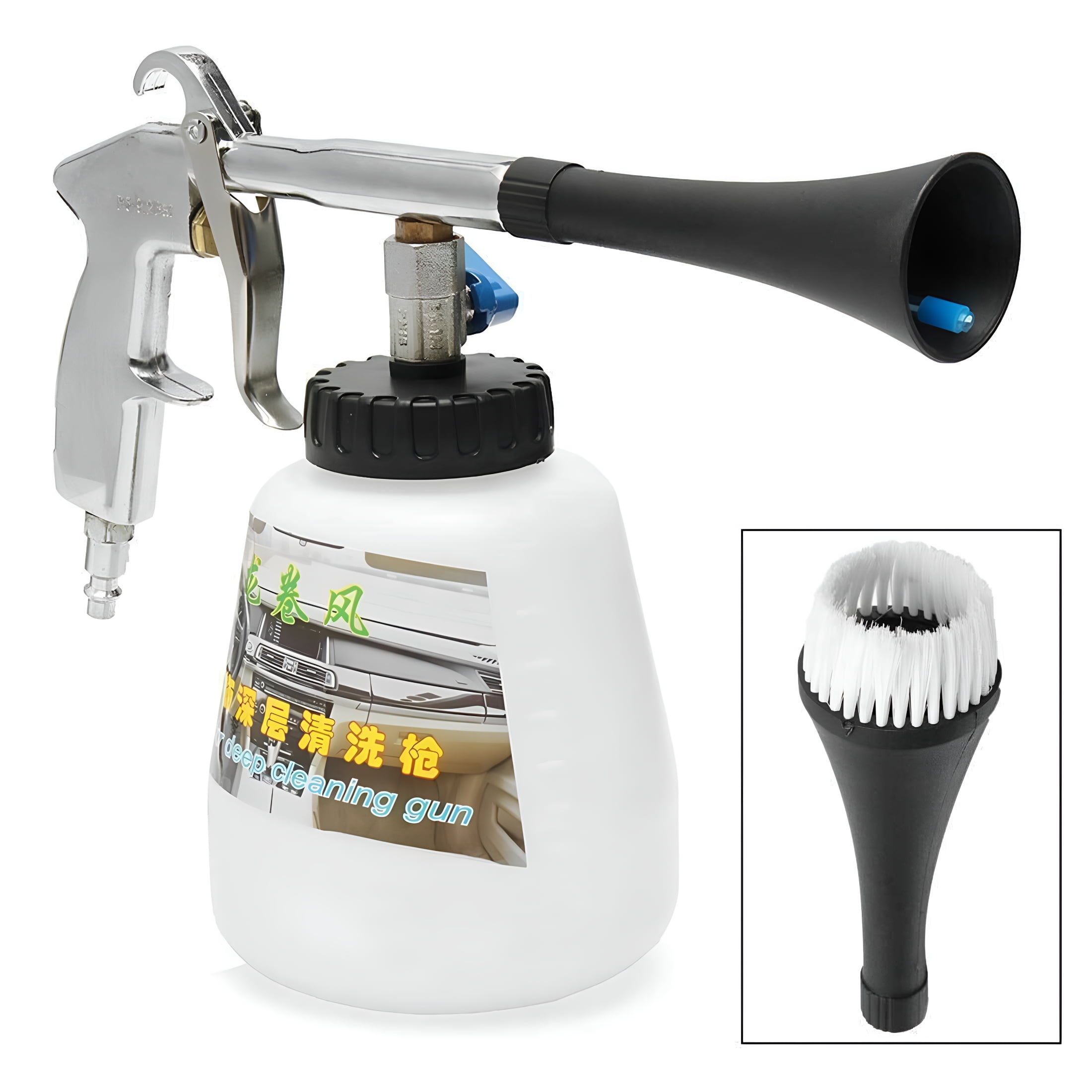 ZEPARO Car Air Pulse High Pressure Cleaner Gun Tornado Washer Surface ...