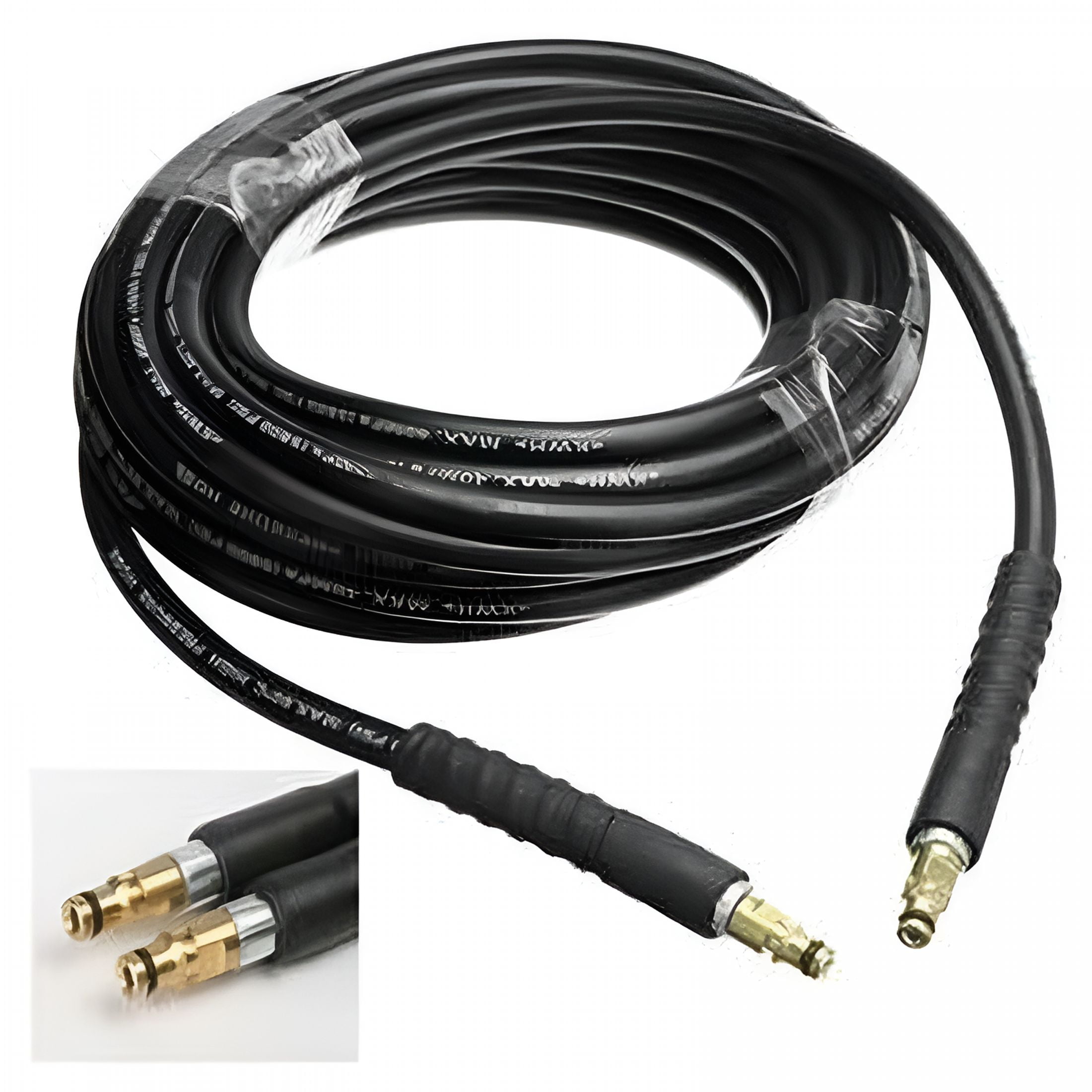 ZEPARO High Pressure Washer Hose, M22 Thread Snap-In Connector for ...