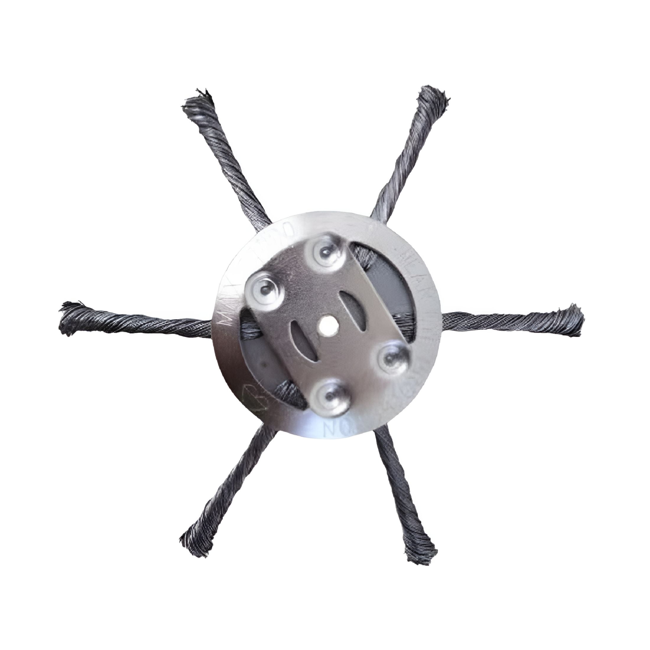 ZEPARO Metal Wire Grass Trimmer Head - Mower Weed Accessory & Brush ...