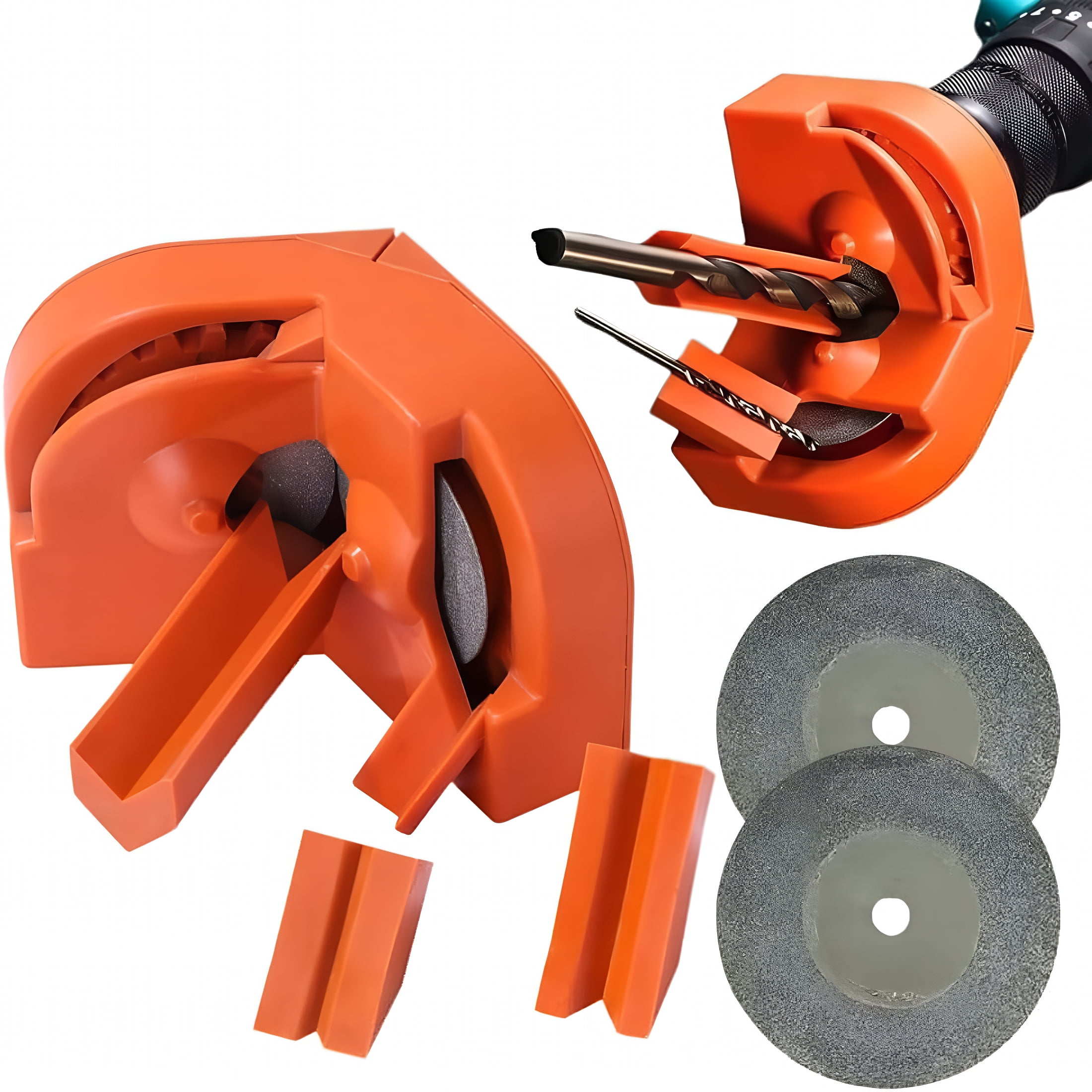 ZEPARO Multipurpose Drill Bit Grinding Sharpener,Drill Bit Sharpener ...