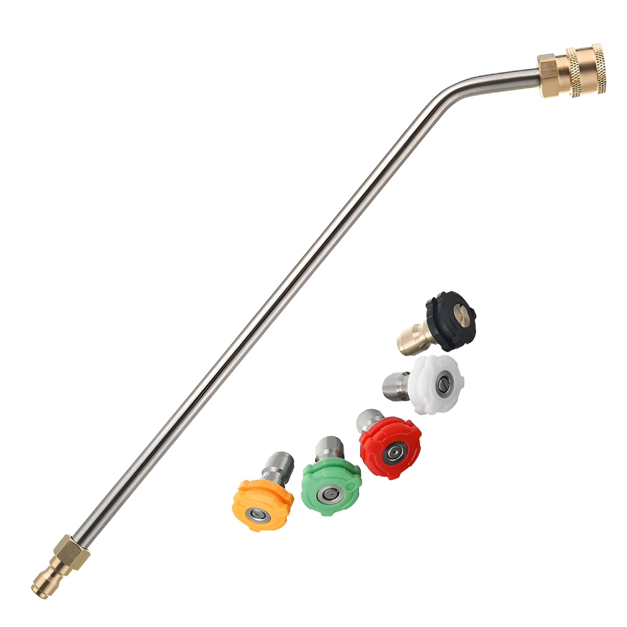 ZEPARO Pressure Washer Gutter Cleaner Attachment,90 Degree Angled ...