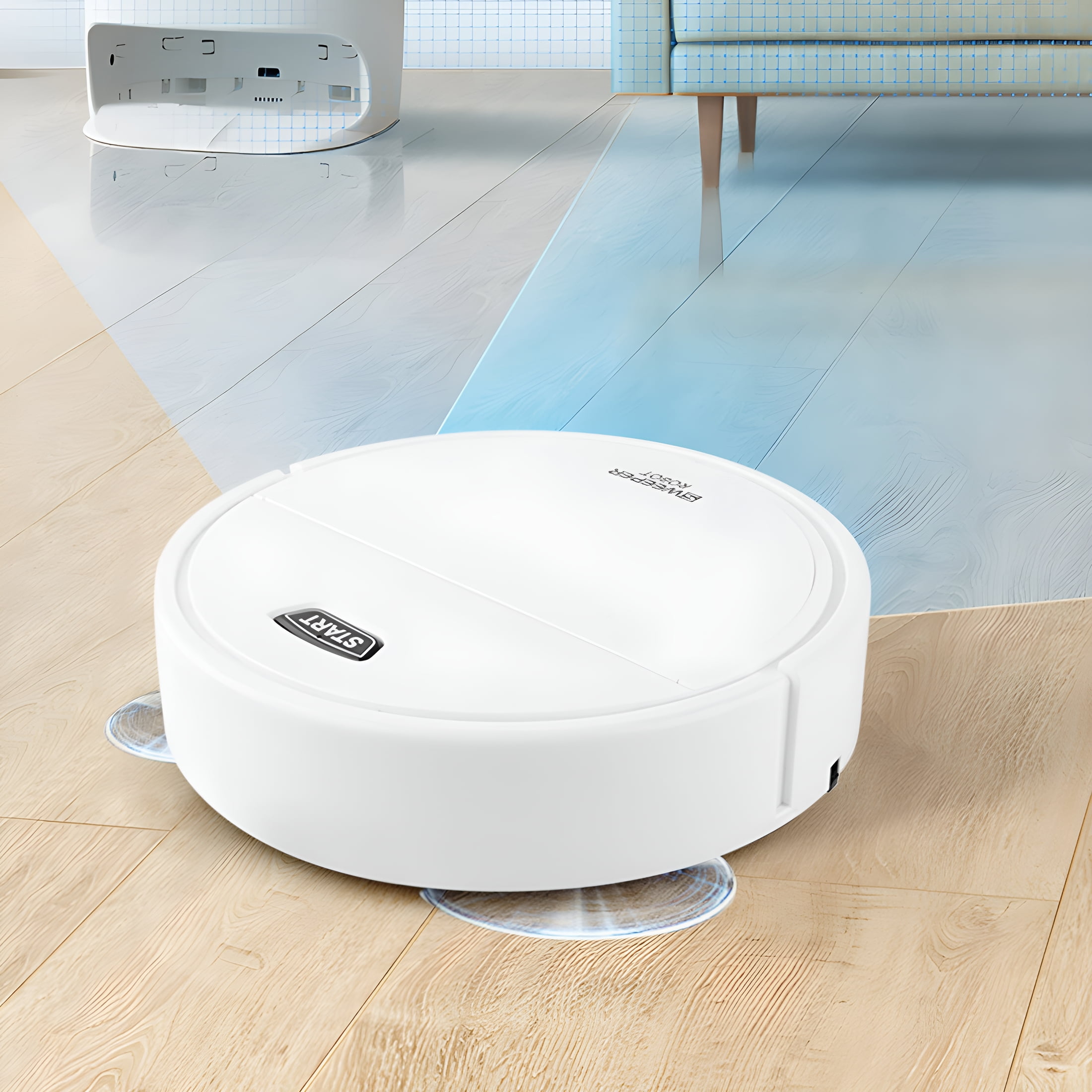ZEPARO Robot Vacuum Cleaner,Smart Robotic Machine Automatic Floor ...