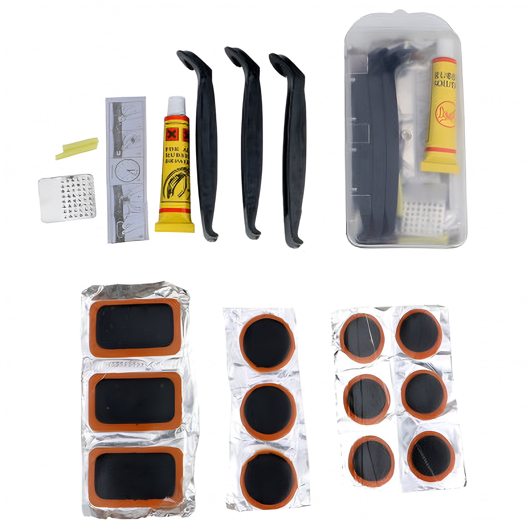 ZEPARO Sports & Outdoors Bicycle Tire Repair Tool Kit, Tire Repair Tire ...