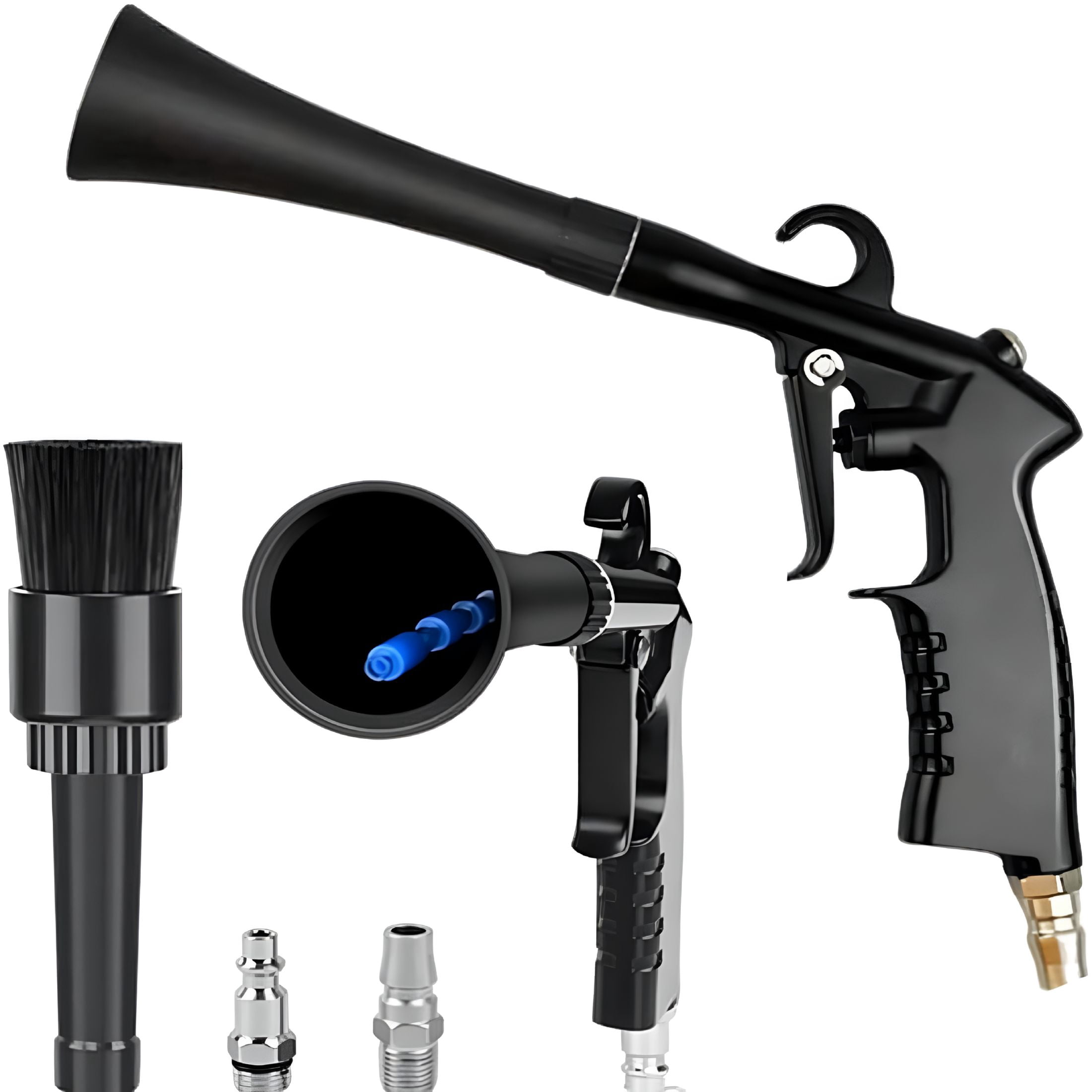 ZEPARO Tornado Dry Cleaning Gun, Car Cleaning Gun Detailing Interior ...