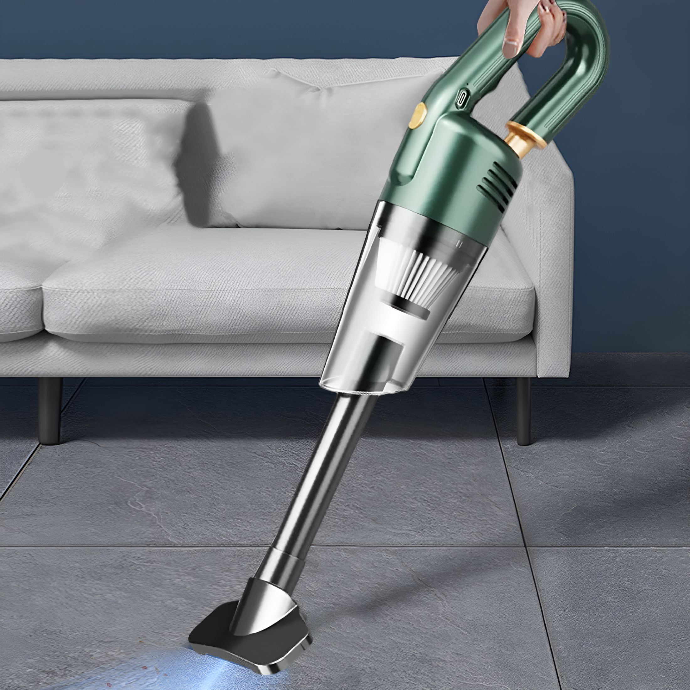 ZEPARO Vacuum Cleaner Small Handheld Vacuum Lightweight Electric Brooms ...