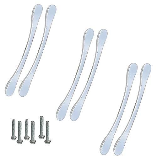 ZERO ERROR 6 Pack 6 inches Zinc Cabinet Pull Handle CPPT Finish Office ...