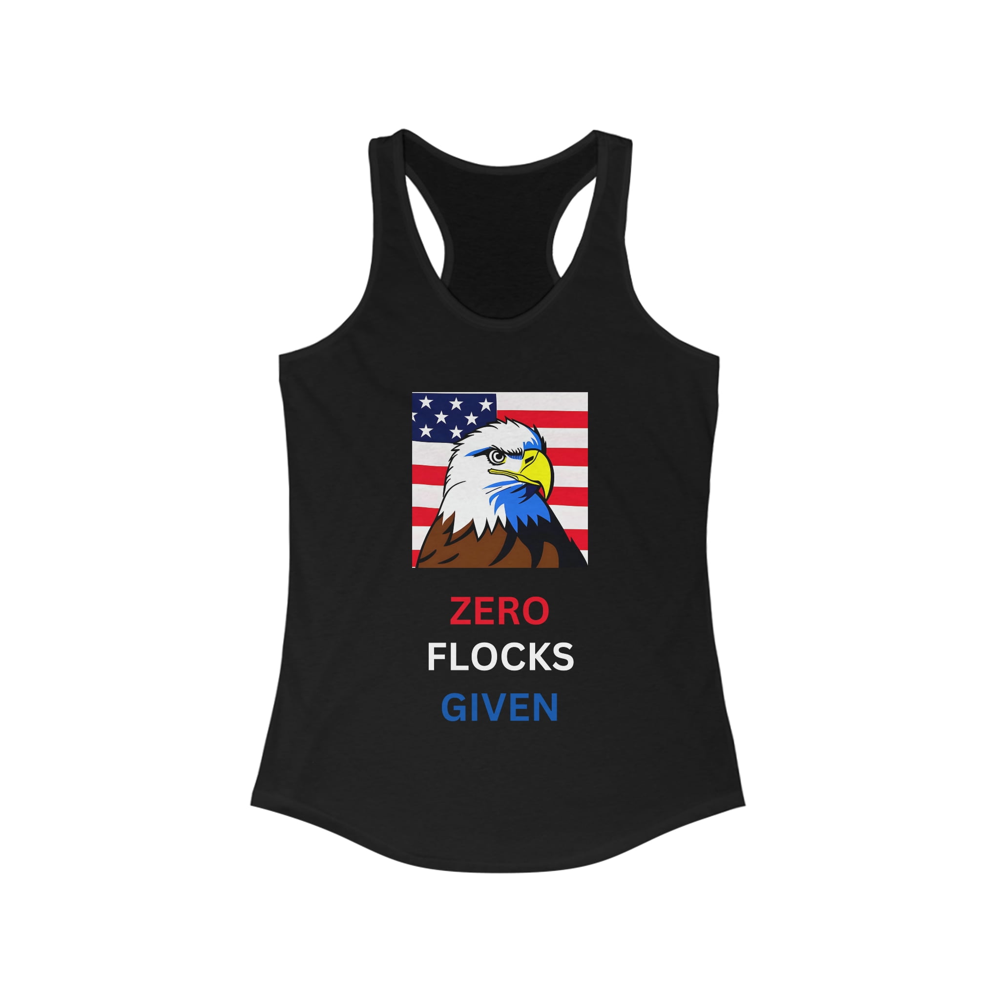 ZERO FLOCKS GIVEN, PATRIOTIC JULY FOURTH EAGLE TANK - Walmart.com