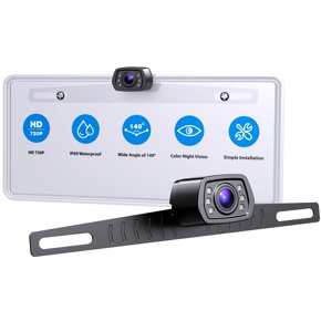 License Plate Backup Cameras in Backup Camera Types - Walmart.com