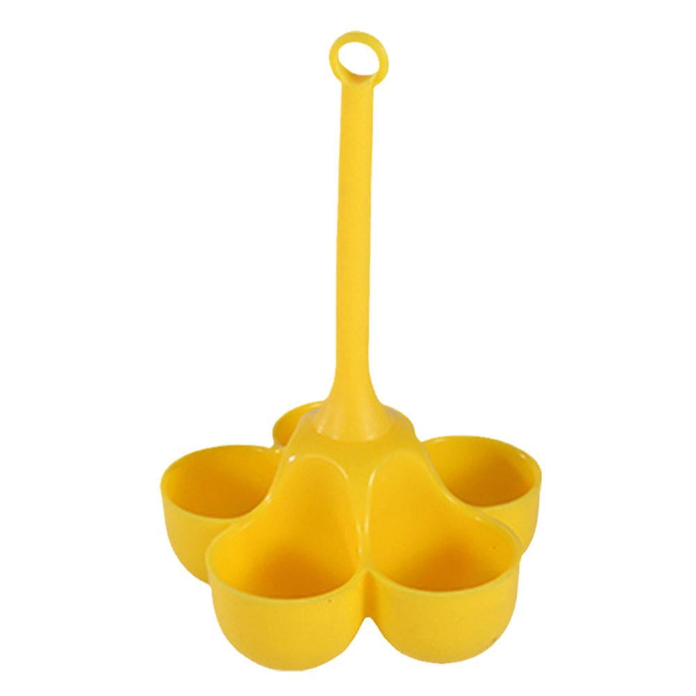 ZEROYOYO 5 Holes Steamed Egg Tray, Silicone Egg Holder Egg Poaching ...