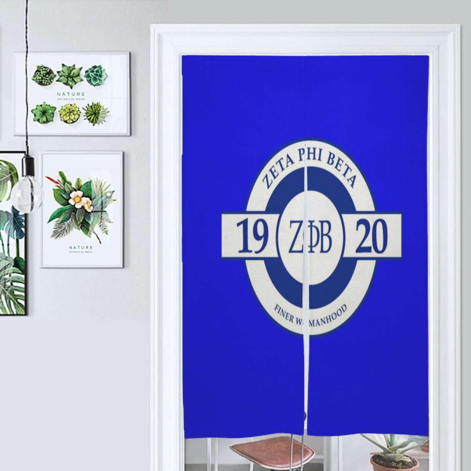 ZETA PHI BETA Door Curtain Nordic Living Room DoorCurtain Porch ...
