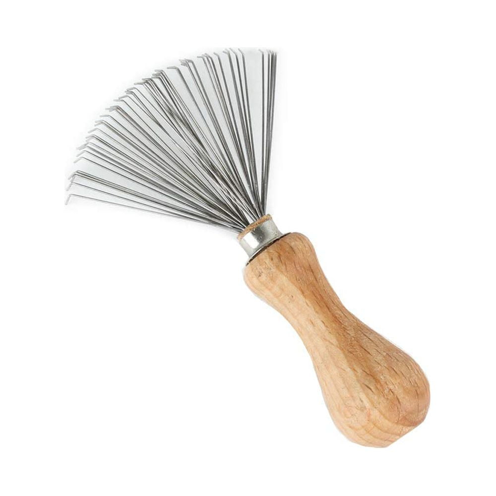 ZEUS Brush Cleaning Rake - Hair Removal Tool for Everyday Brush ...