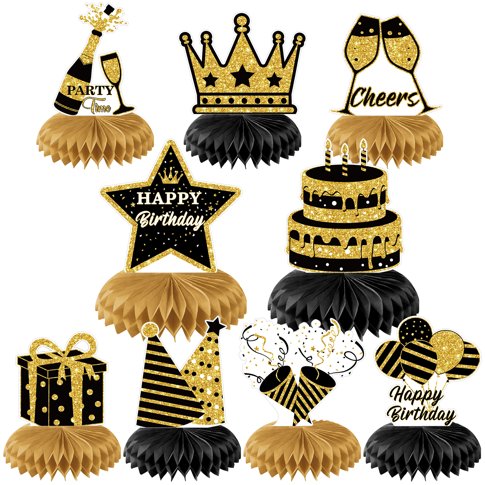 24 Pieces Twinkle Twinkle Little Star Centerpiece Sticks for Star Party ...