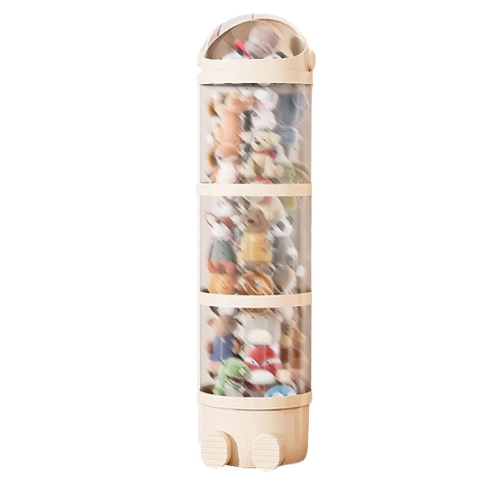 ZEYUN 2025 New Stuffed Animal Storage Tube with Zipper, Vertical ...