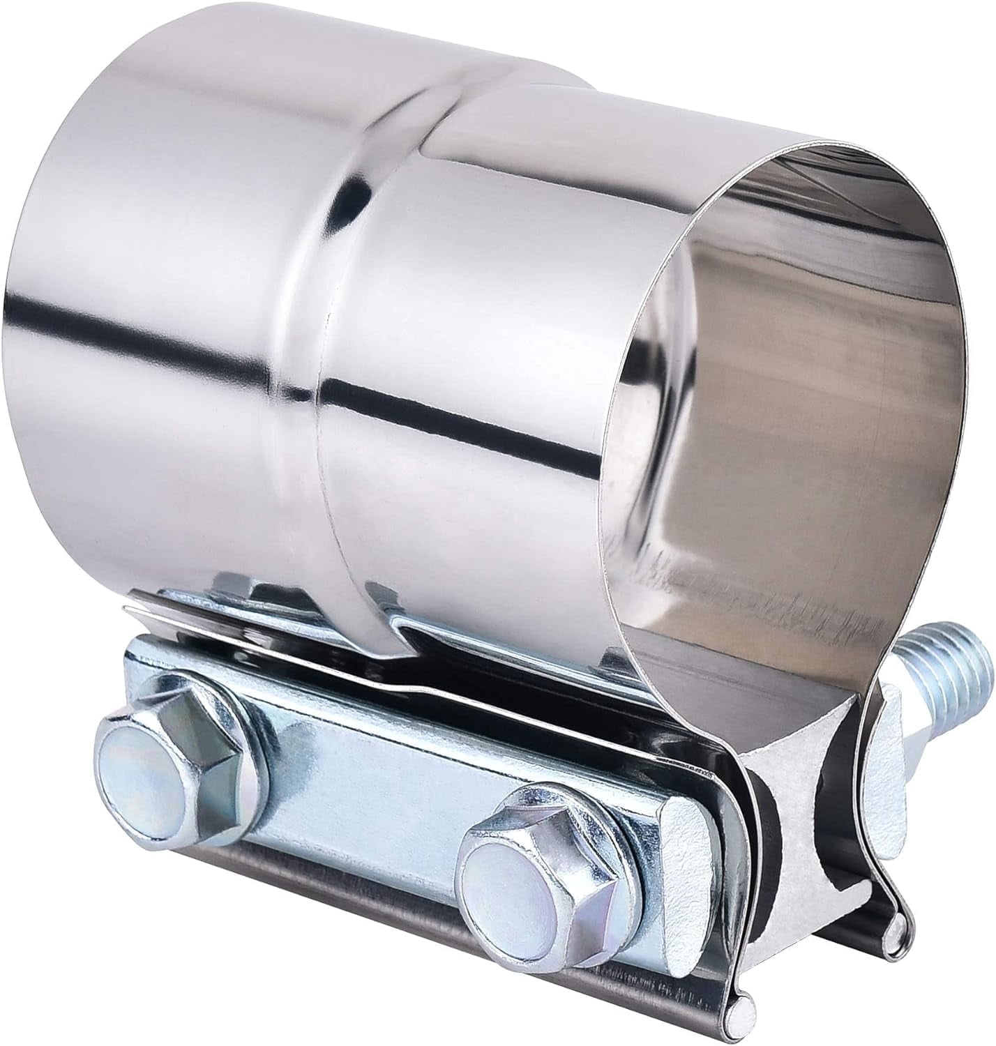 3.0" Exhaust Clamp,Lap Joint Band Clamp Stainless Steel for Pipes ...
