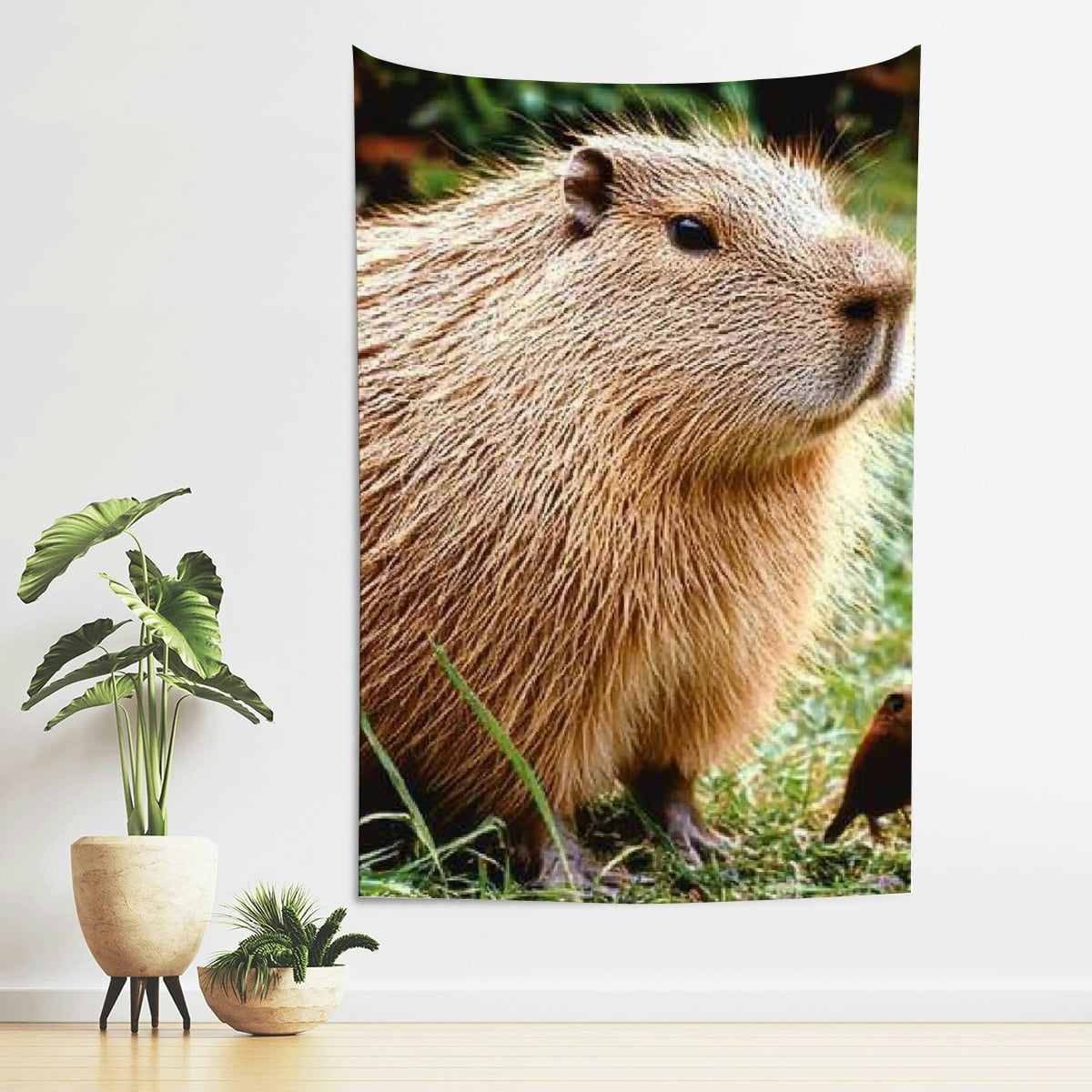 ZFLMY Capybara Grass Bird Tapestry Wall Hanging for Home Decor 40*60in ...