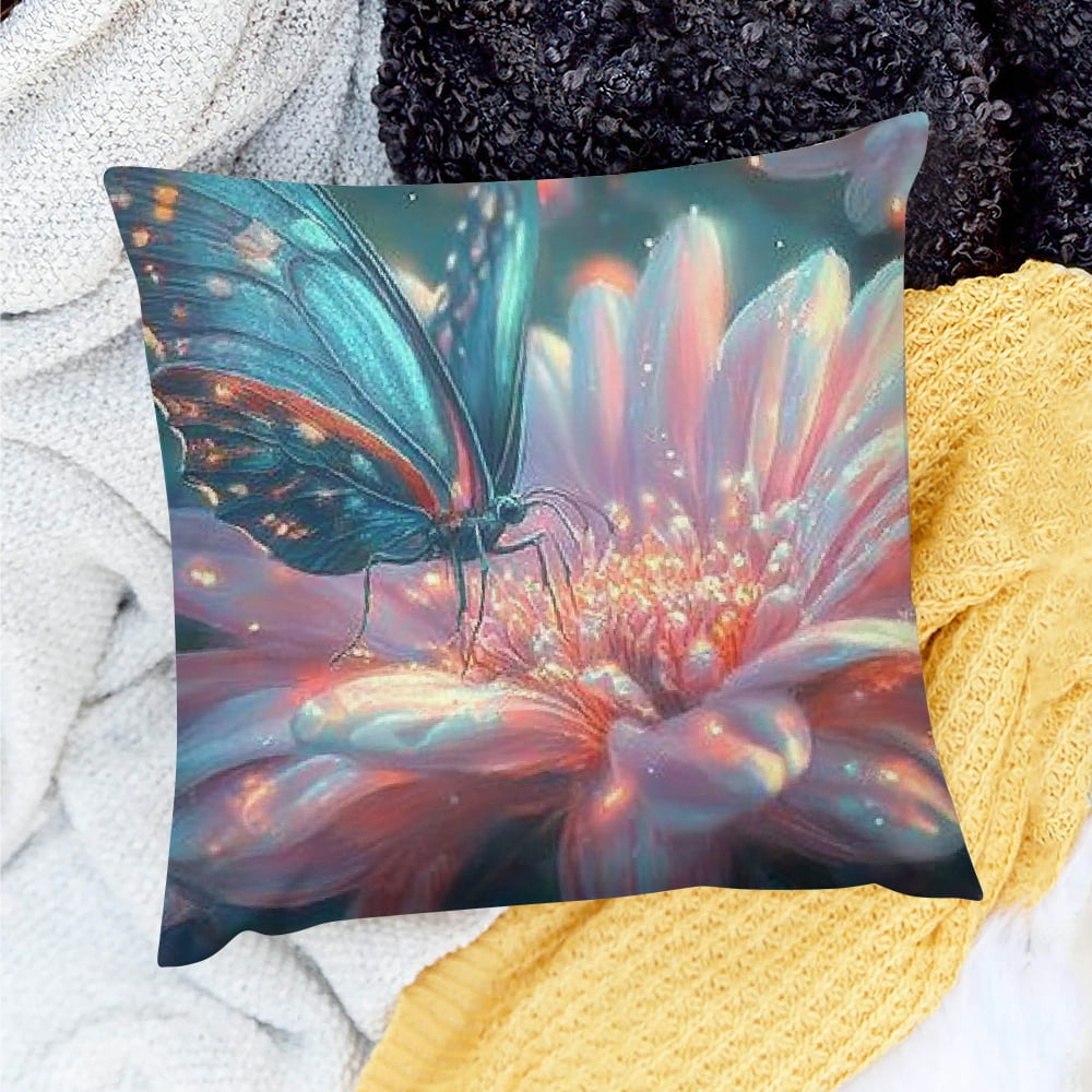 ZFLMY Decor Indoor Decoration Flower Butterfly Fantasy Art Farmhouse ...