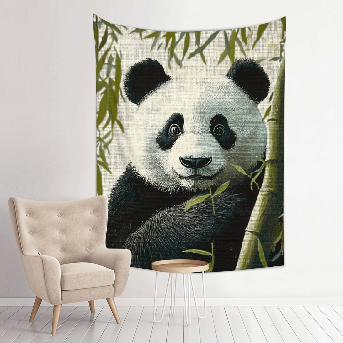 ZFLMY Panda Bear Bamboo Print Wall Tapestry for Home Decoration 30*40in ...