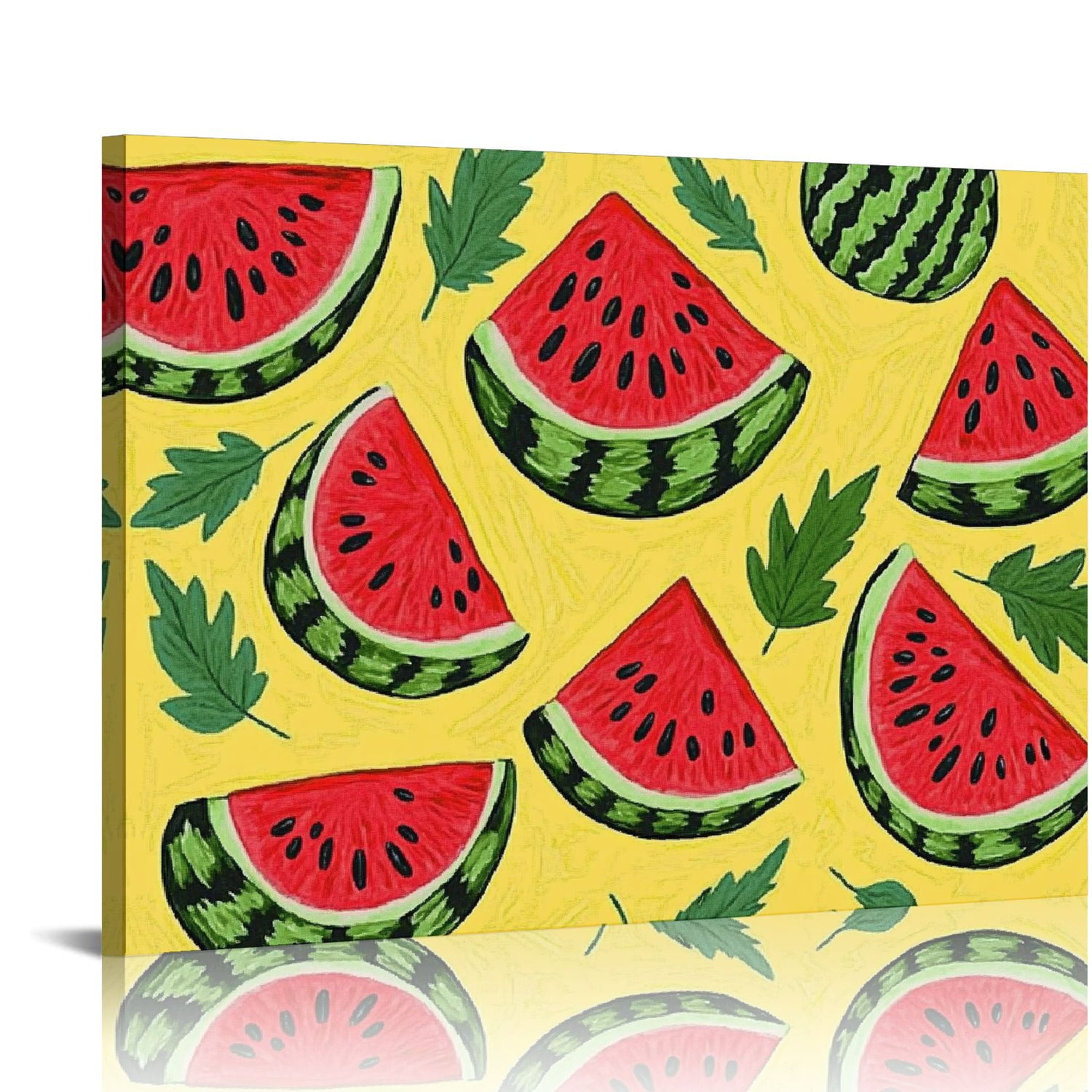 ZFLMY Watermelon Pattern Wall Art Hanging Painting Canvas Prints ...