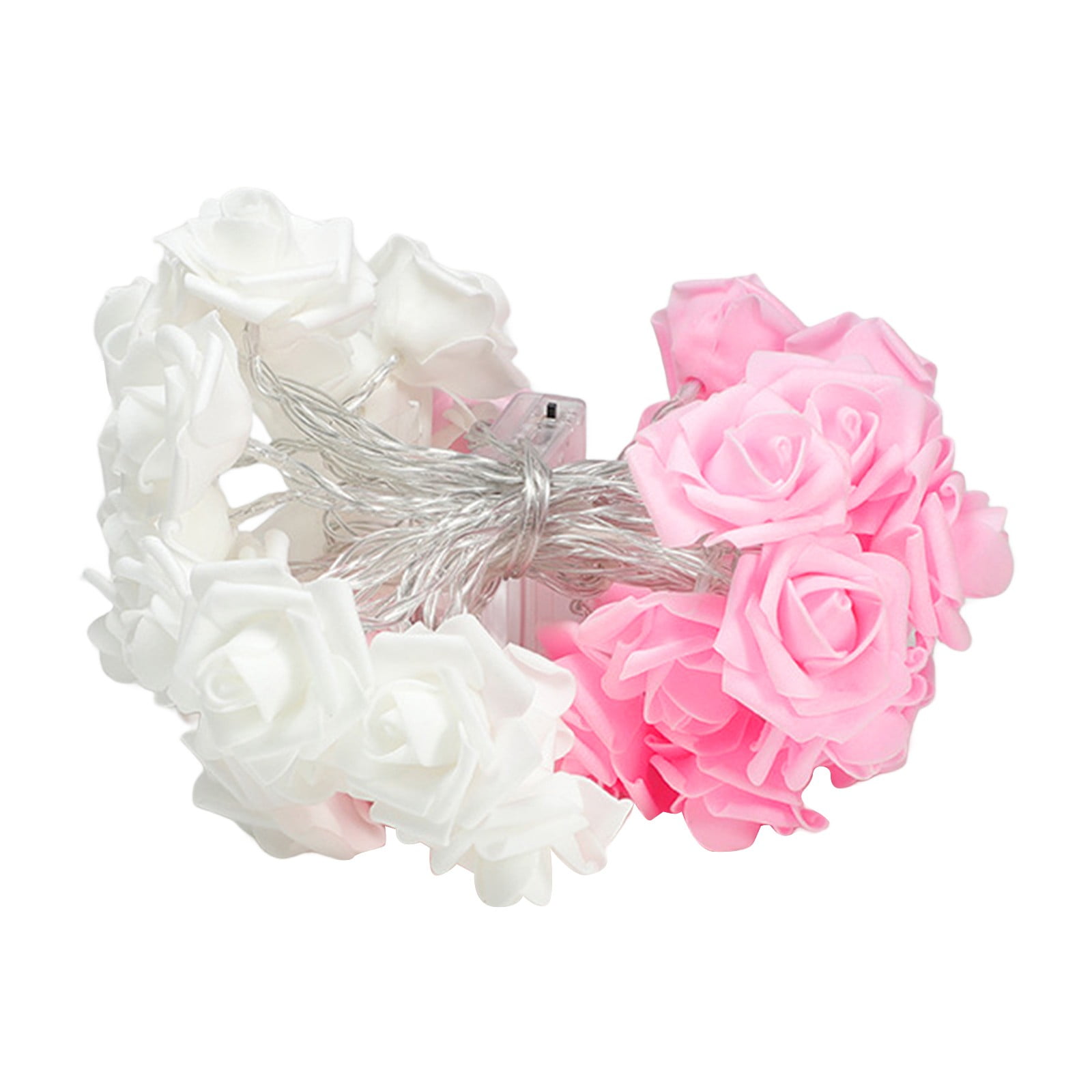 ZFSBZBS 2Pcs LED Rose Flower String Lights Rose Lights for Home Room ...
