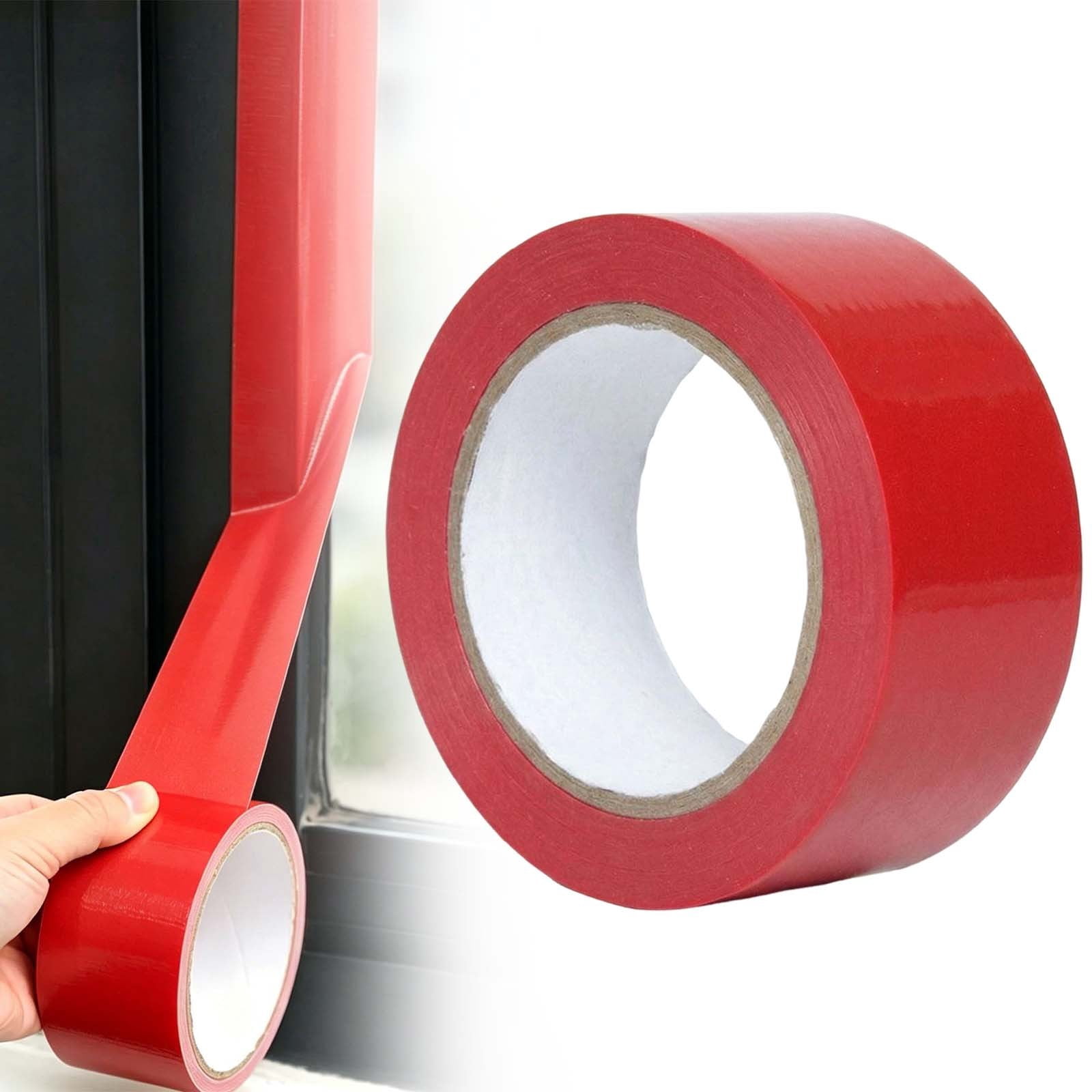 ZFSBZBS Red Heavy Duty Duct Tape, 1.18inch x 108ft, Industrial Grade ...