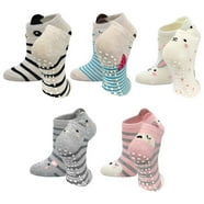 TeeHee Girls Toddler Kids Socks Cute and Fun Cotton Crew Socks 18 Pair ...