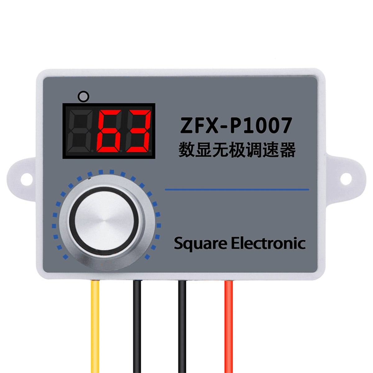 ZFX-P1007 Speed Regulator Adjustable 220V Fan PWM Switchs Speed ...