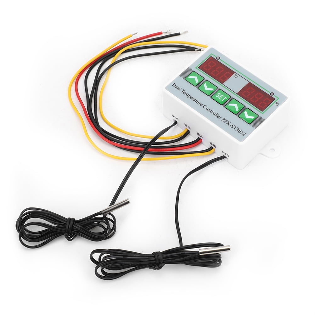 ZFX-ST3012 Intelligent Digital Temperature Controller Dual Display Electric Microcomputer ...