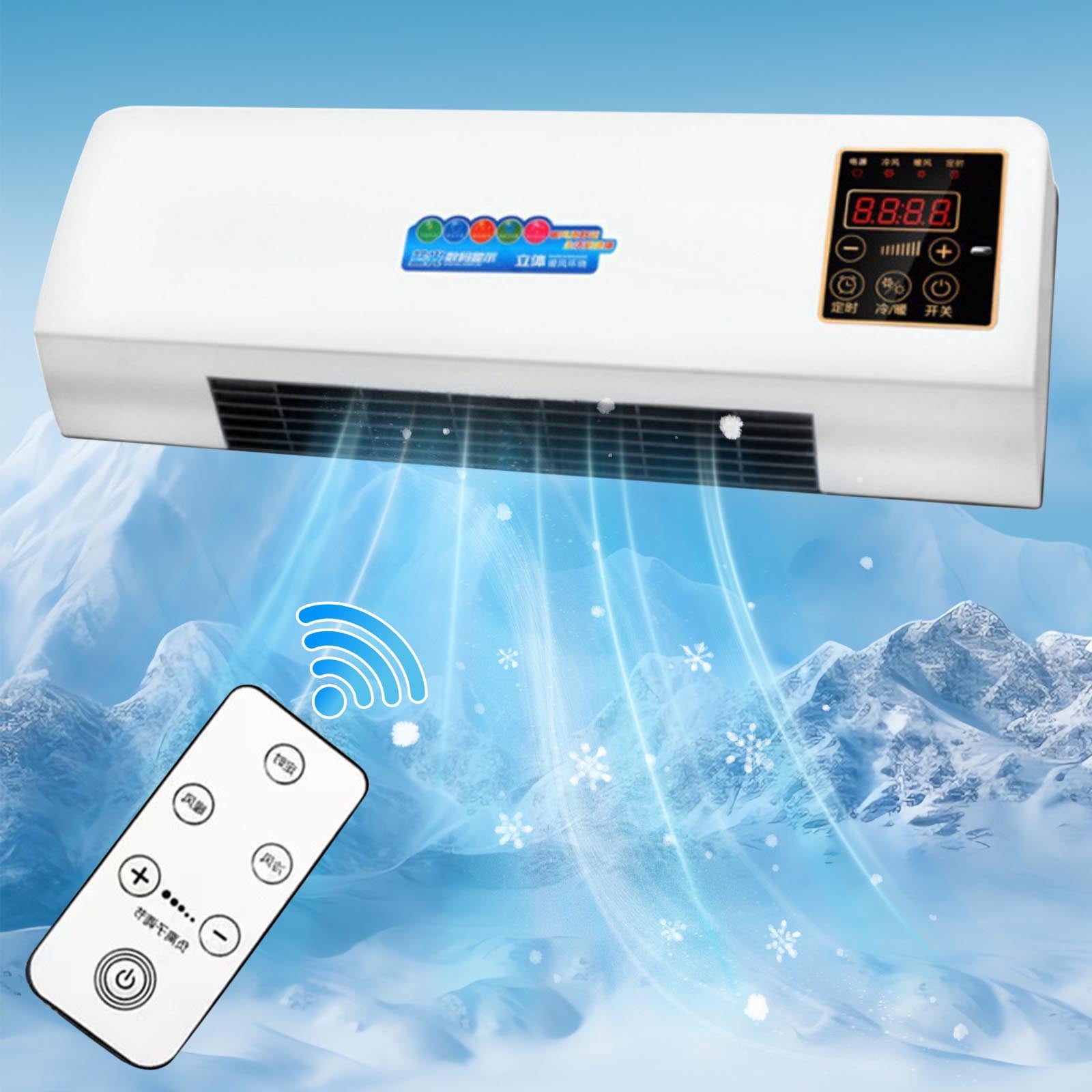 ZFYXGS 12000 BTU Small Window Air Conditioner, Wall Mounted Air ...