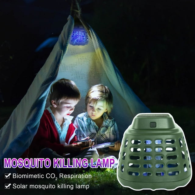 ZFYXGS Bug Zapper for Outdoor and Indoor, Solar Powered Electric ...