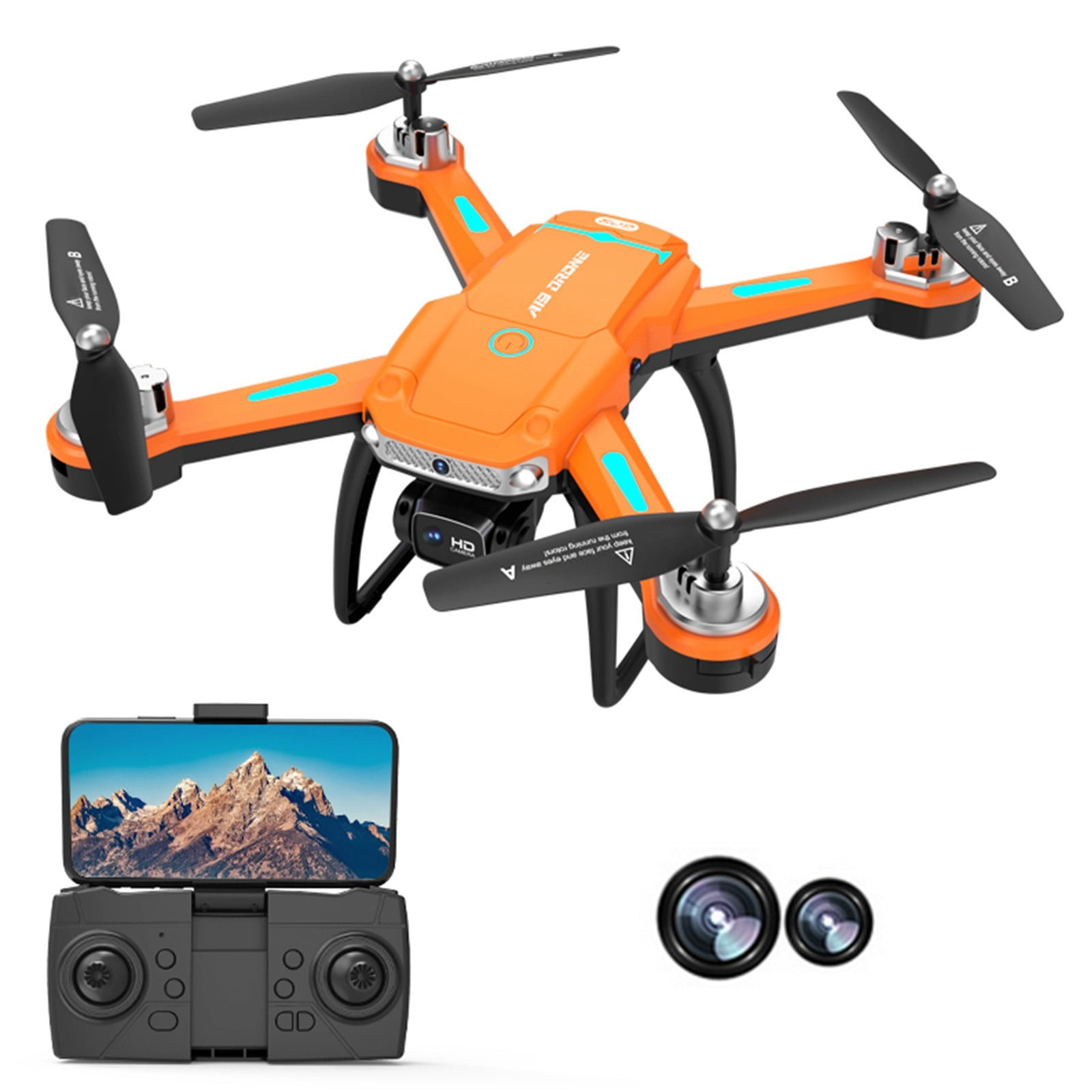 ZFYXGS Drone With HD FPV Camera Remote Control Toys Gifts For Boys ...