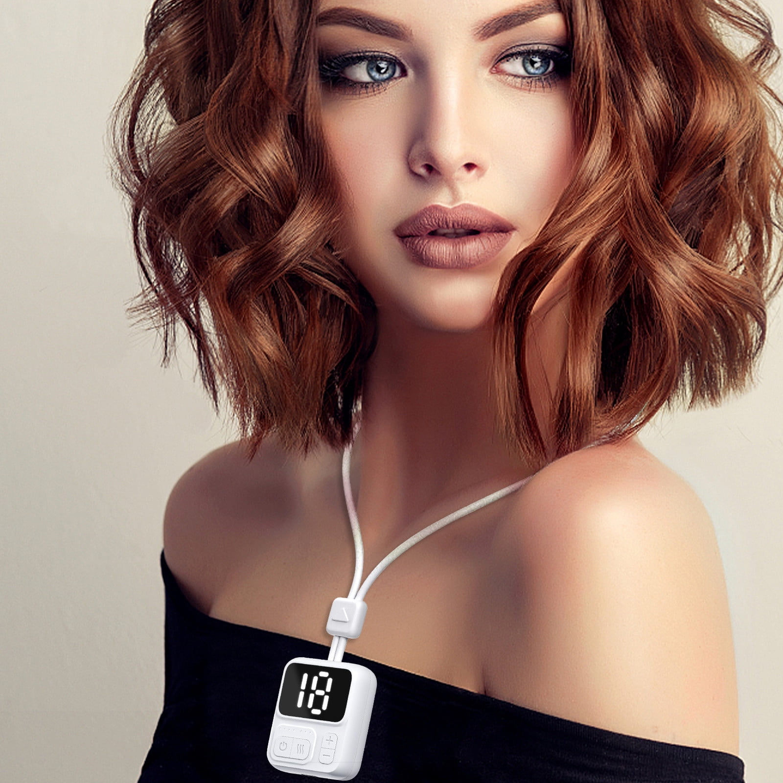 ZFYXGS Hanging Neck Massager for Pain Relief Deep Tissue, Electric ...