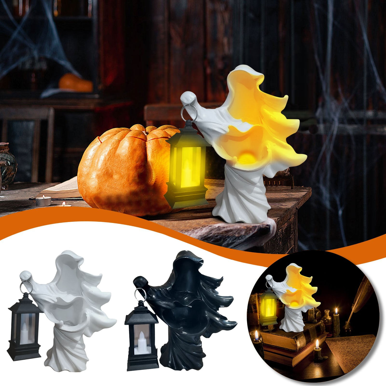 ZFYXGS Hell's Messenger With Lantern- 2024 Upgraded Halloween Witch ...