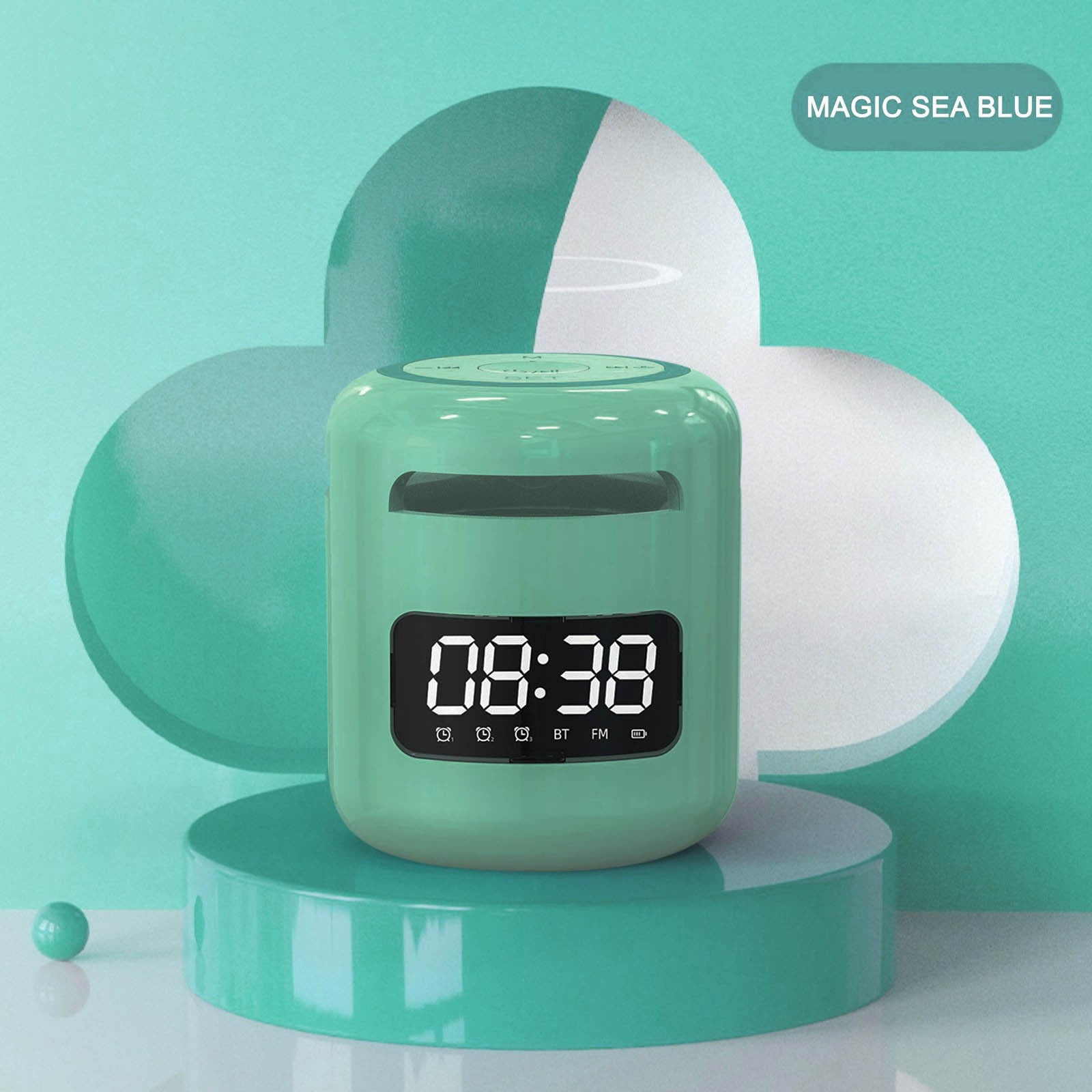 ZFYXGS Portable BT 5.0 Wireless Speaker Alarm Clocks Wireless Speakers ...