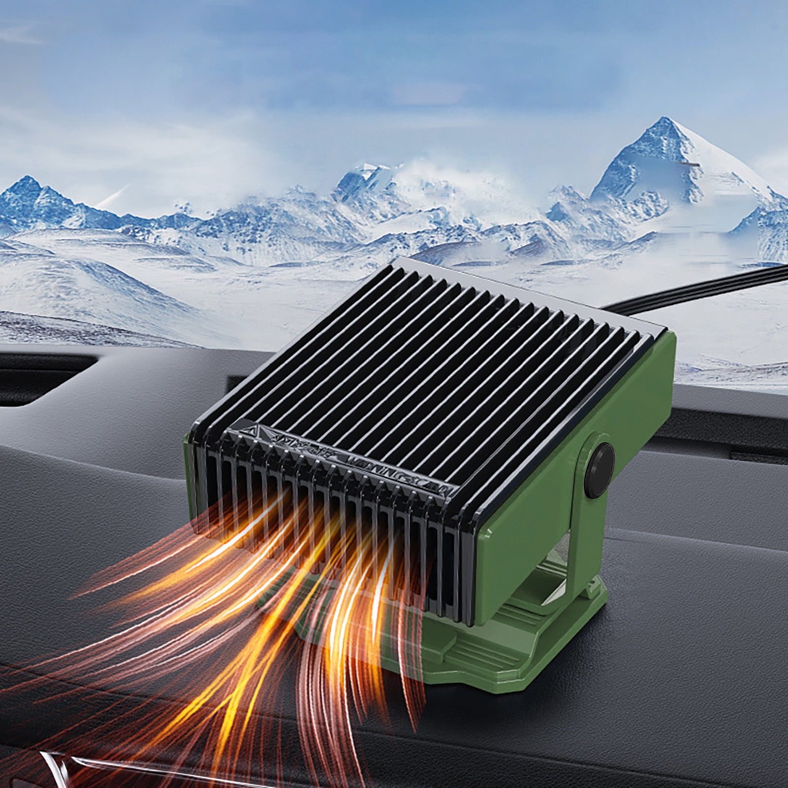 ZFYXGS Portable Car Heater Defroster 12V, Small Space Heater for Car ...