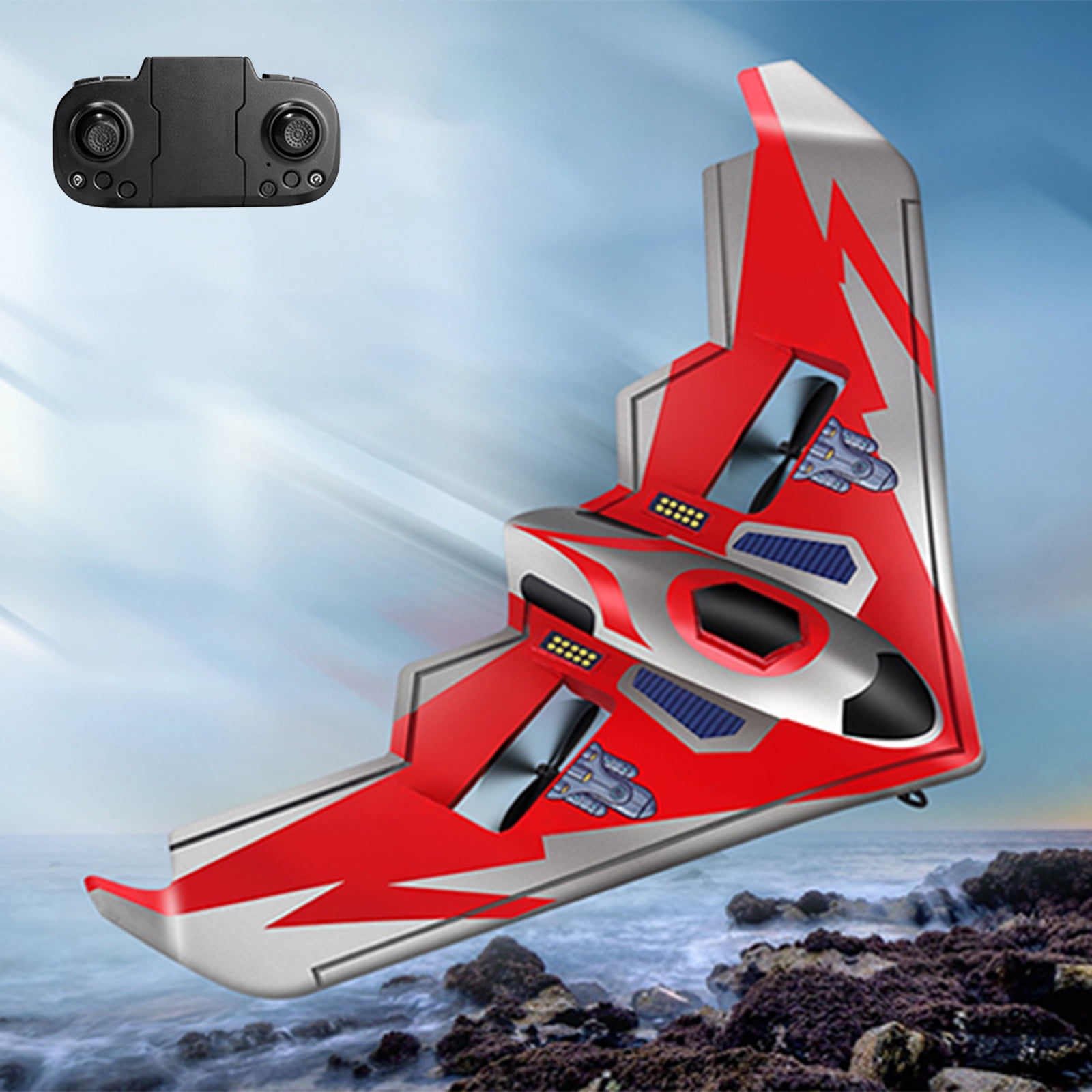 ZFYXGS RC Plane B-2 Remote Control Airplane For Beginners, Foam Drone ...