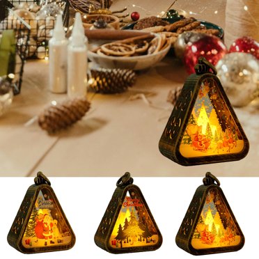 Lamp Retro Night Light Luminous Gift Window Desktop Ornaments Layout ...