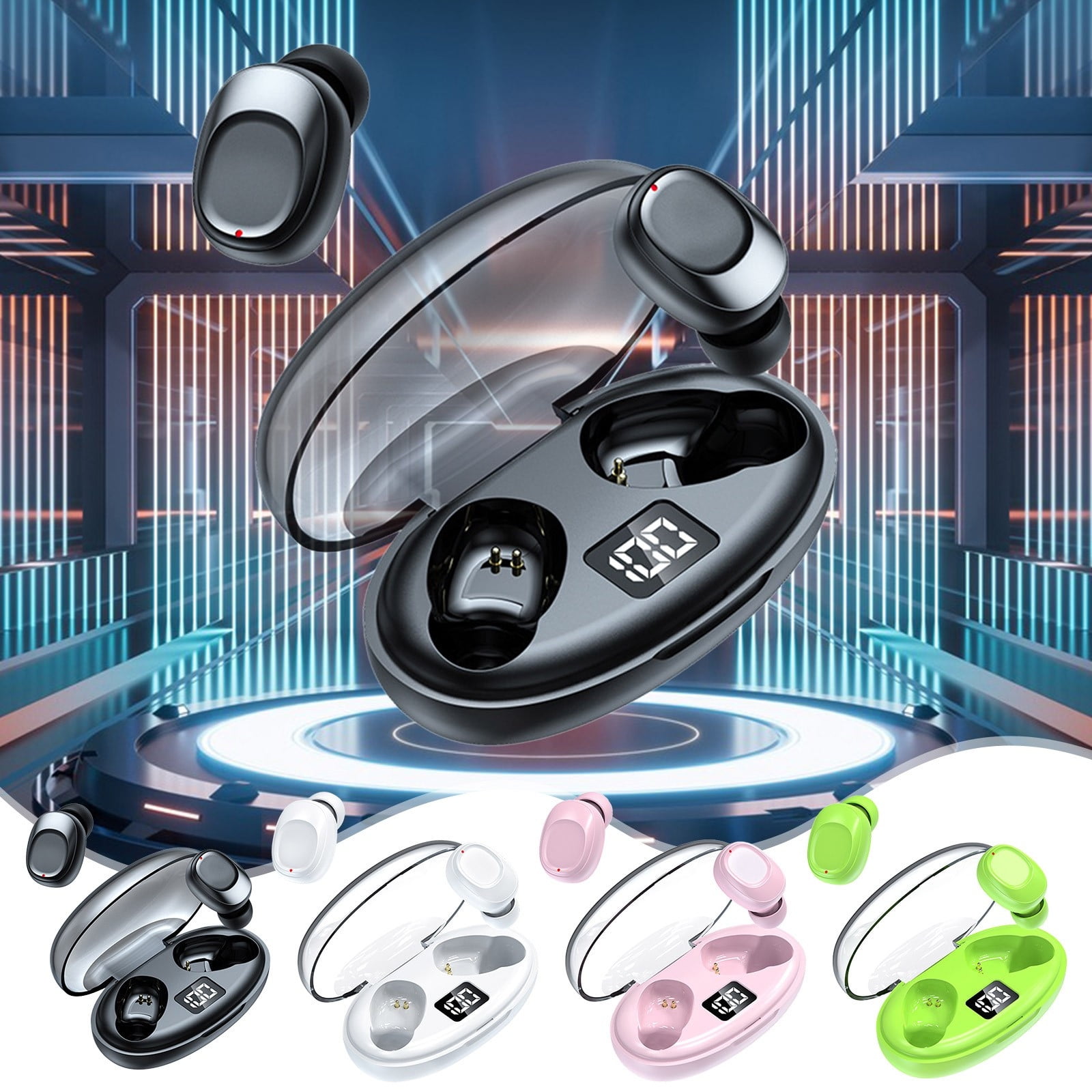 ZFYXGS Wireless Earbuds, 5.3 Bluetooth Earbuds, In-Ear Earbuds Noise ...