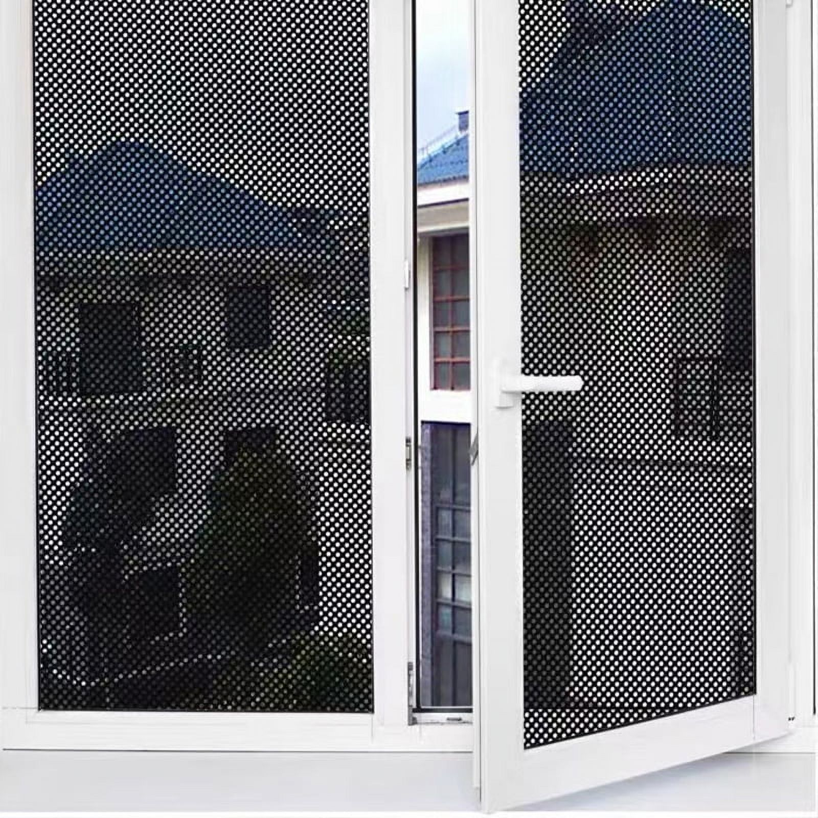 ZGAD 1 Roll of Premium Black Vinyl Stained Glass Window Privacy Film ...
