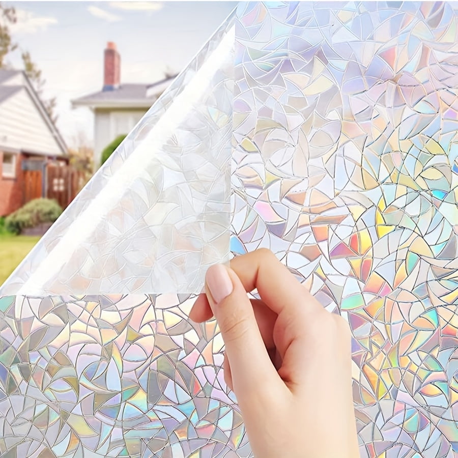 ZGAD 1 Roll Self-adhesive PVC Glass Static Window Film Window Sticker ...