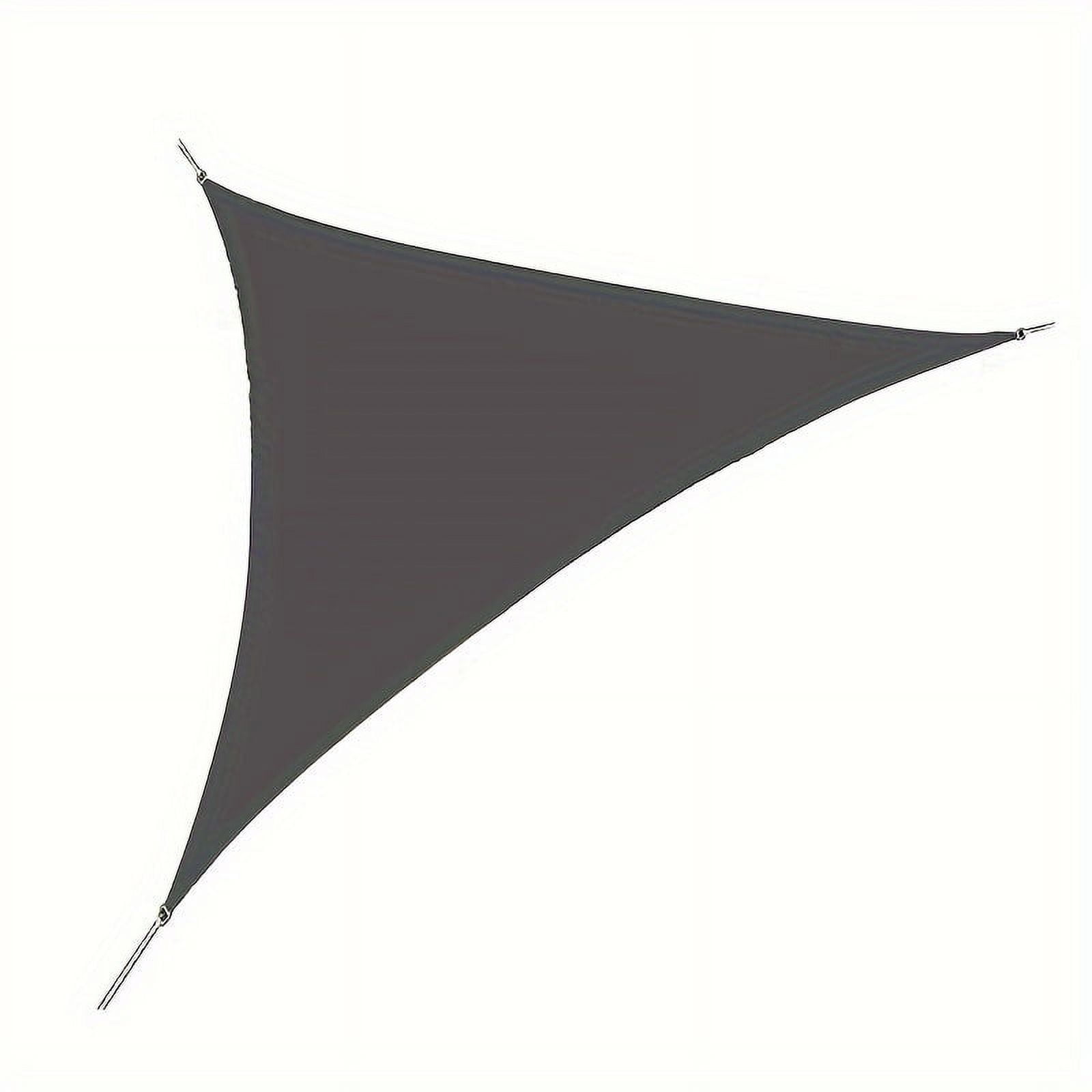 ZGAD 118.11X118.11X118.11inch Shade Sailing Triangular Waterproof 95% ...