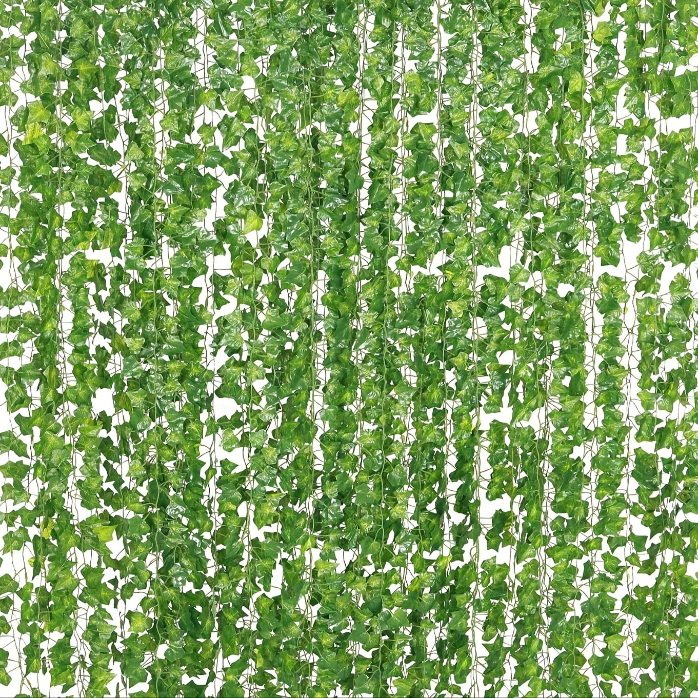 ZGAD 12 Pack, Artificial Ivy Greenery Garland, Fake Vines Hanging ...
